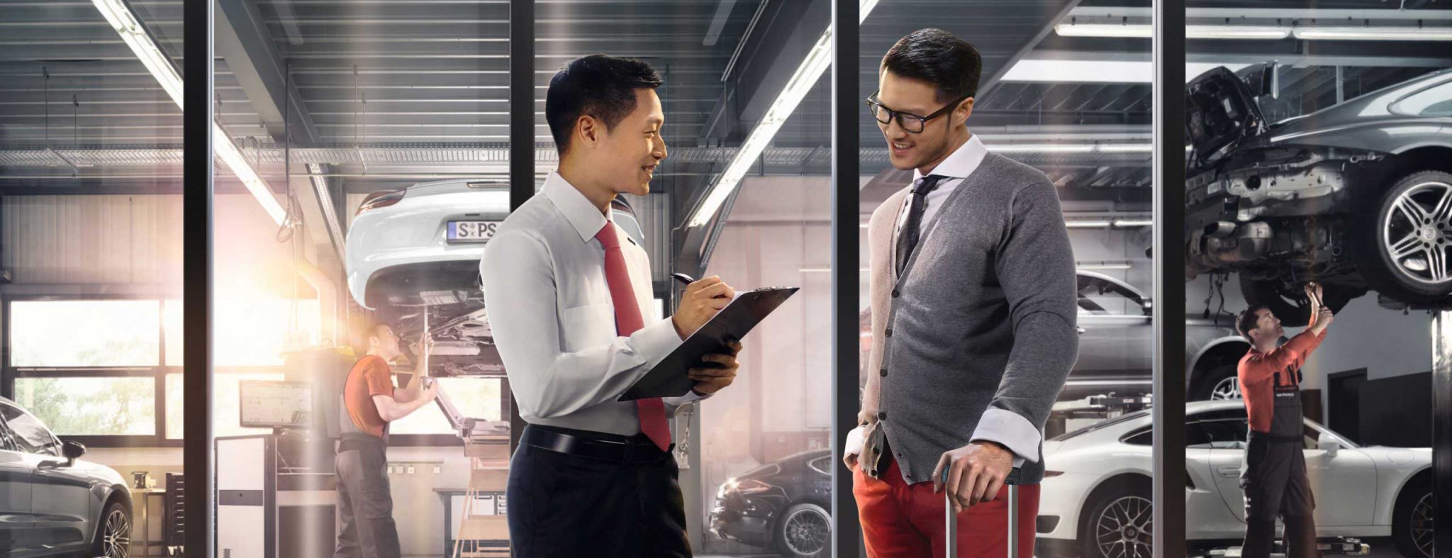 Get Porsche serviced only in an authorized Porsche workshop